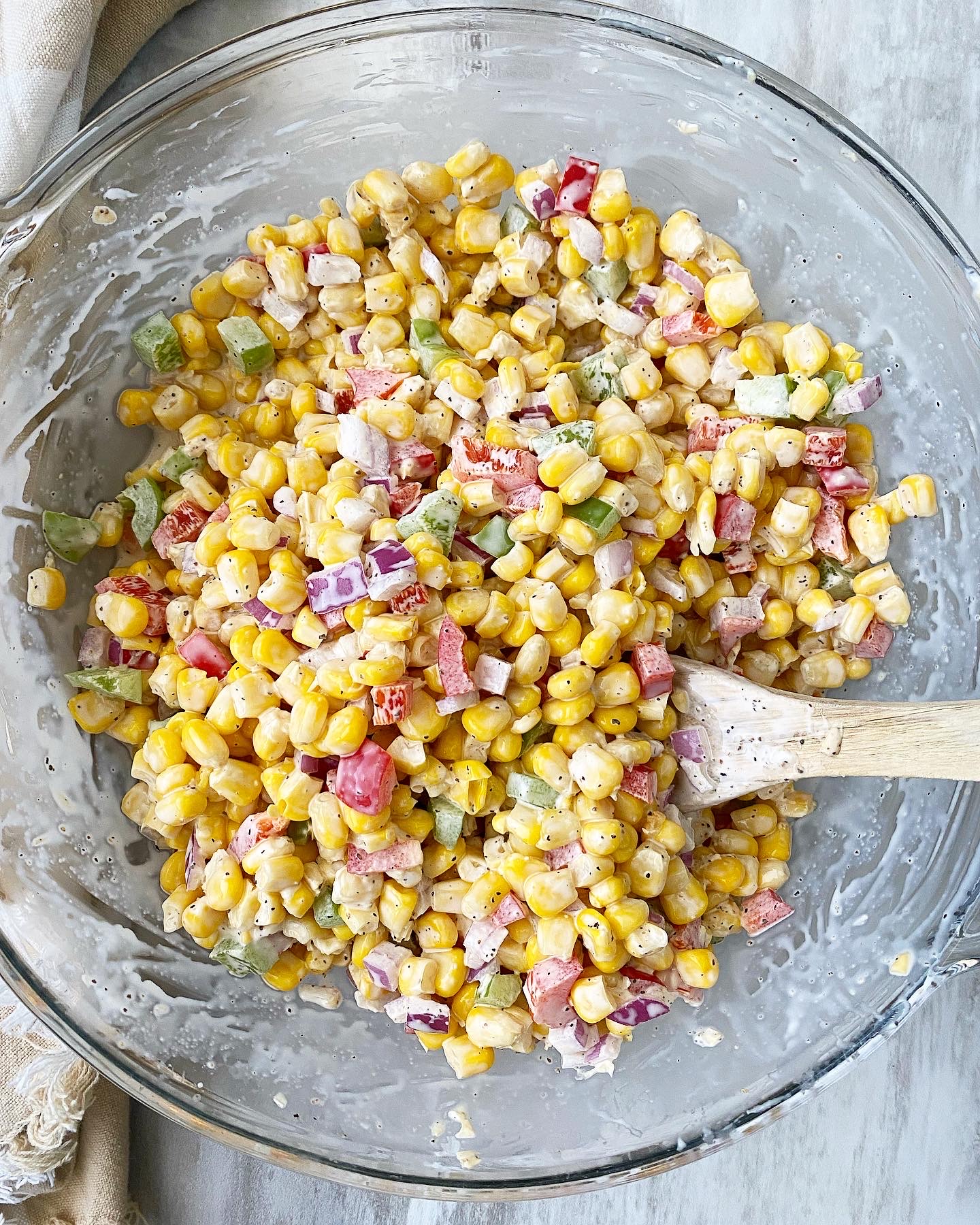 Southern Corn Salad - blackpeoplesrecipes.com