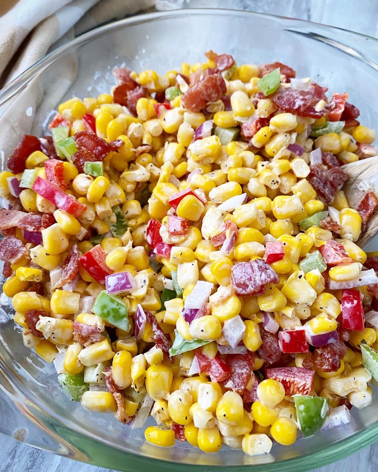 Southern Corn Salad - blackpeoplesrecipes.com