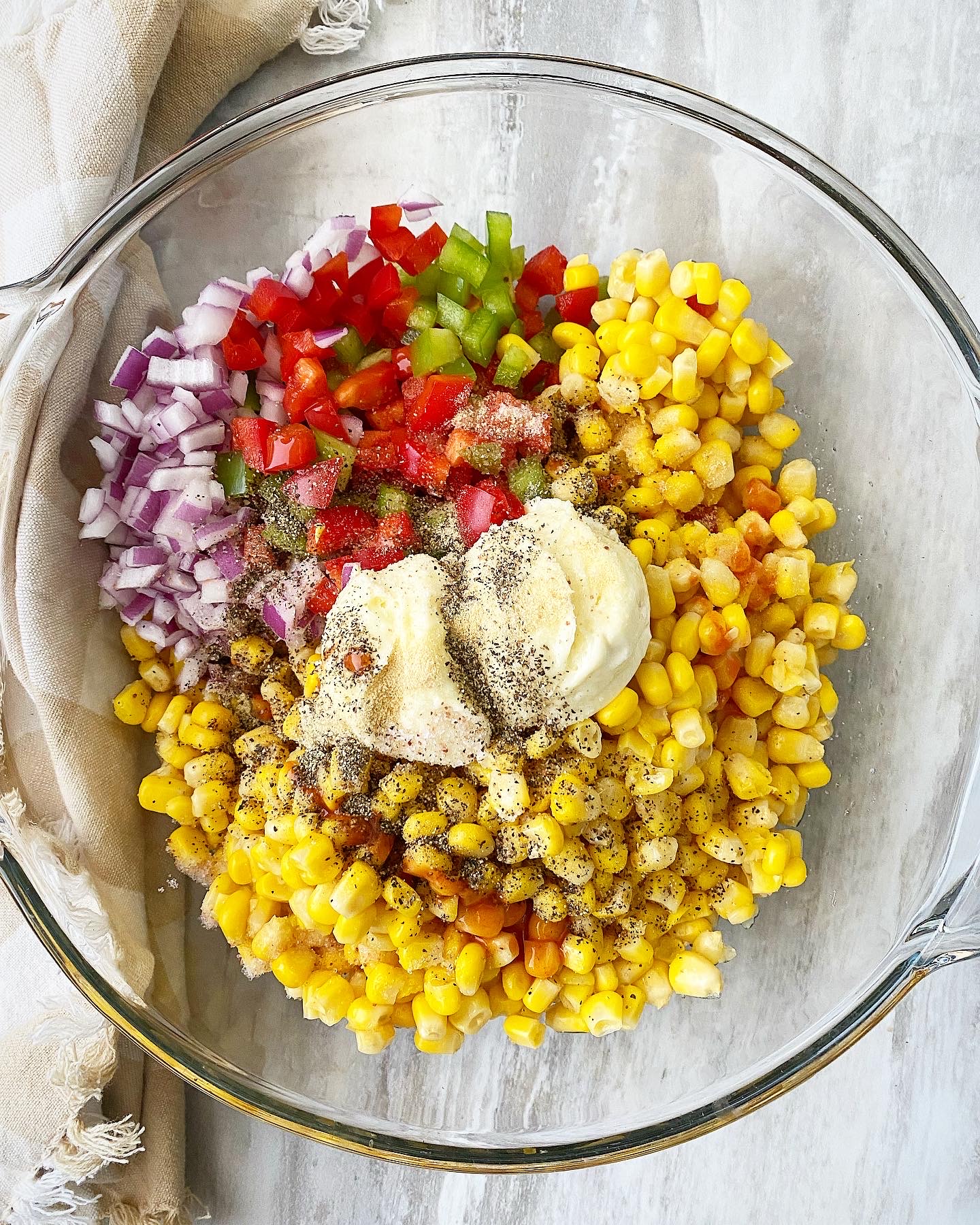 Southern Corn Salad - blackpeoplesrecipes.com