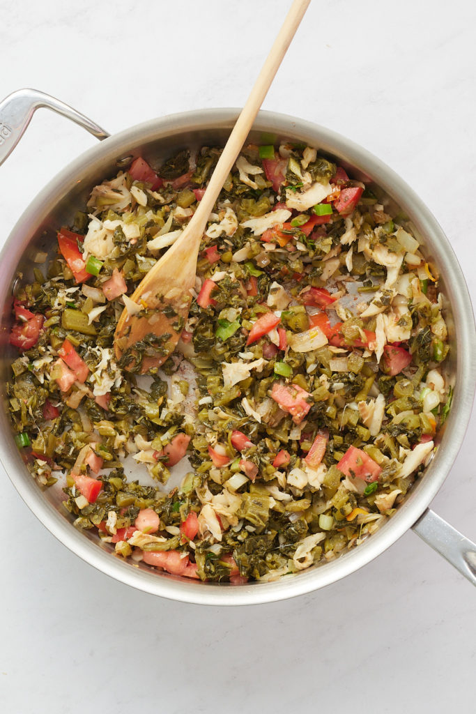 Jamaican Callaloo and Saltfish Recipe - blackpeoplesrecipes.com