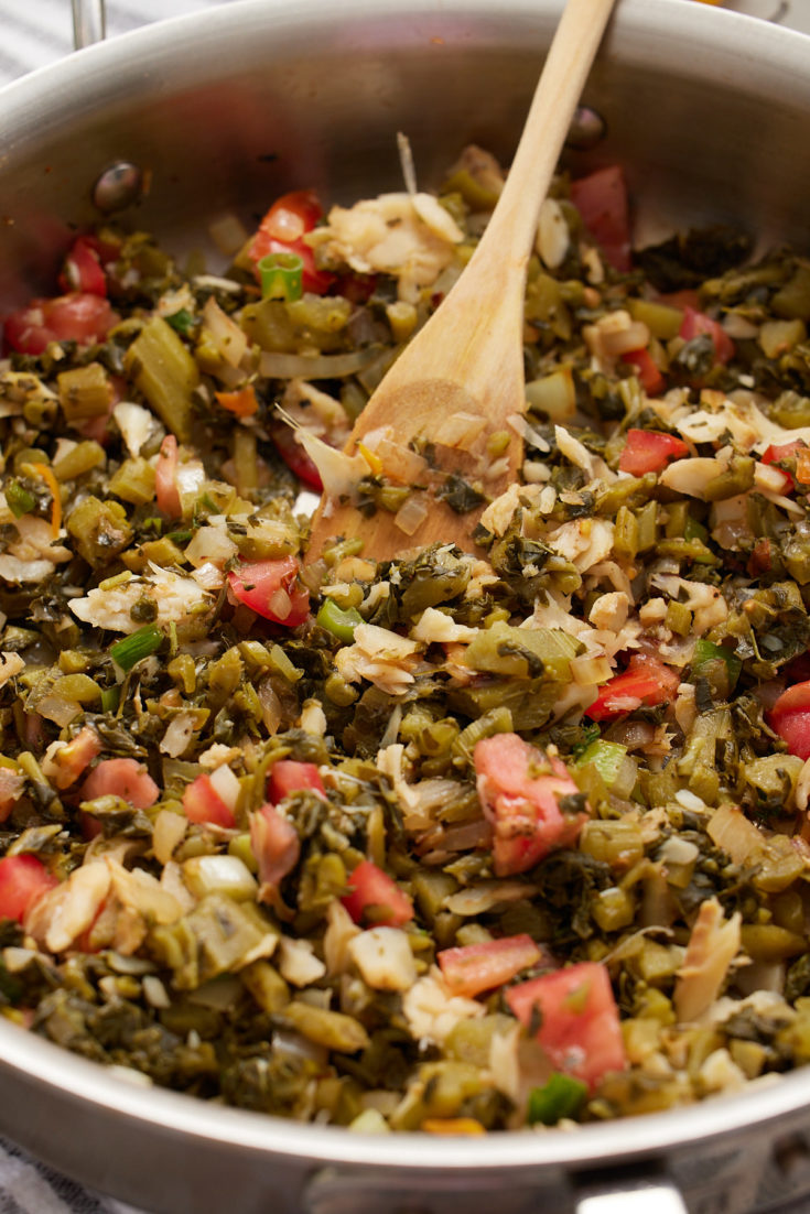 Jamaican Callaloo and Saltfish Recipe - blackpeoplesrecipes.com