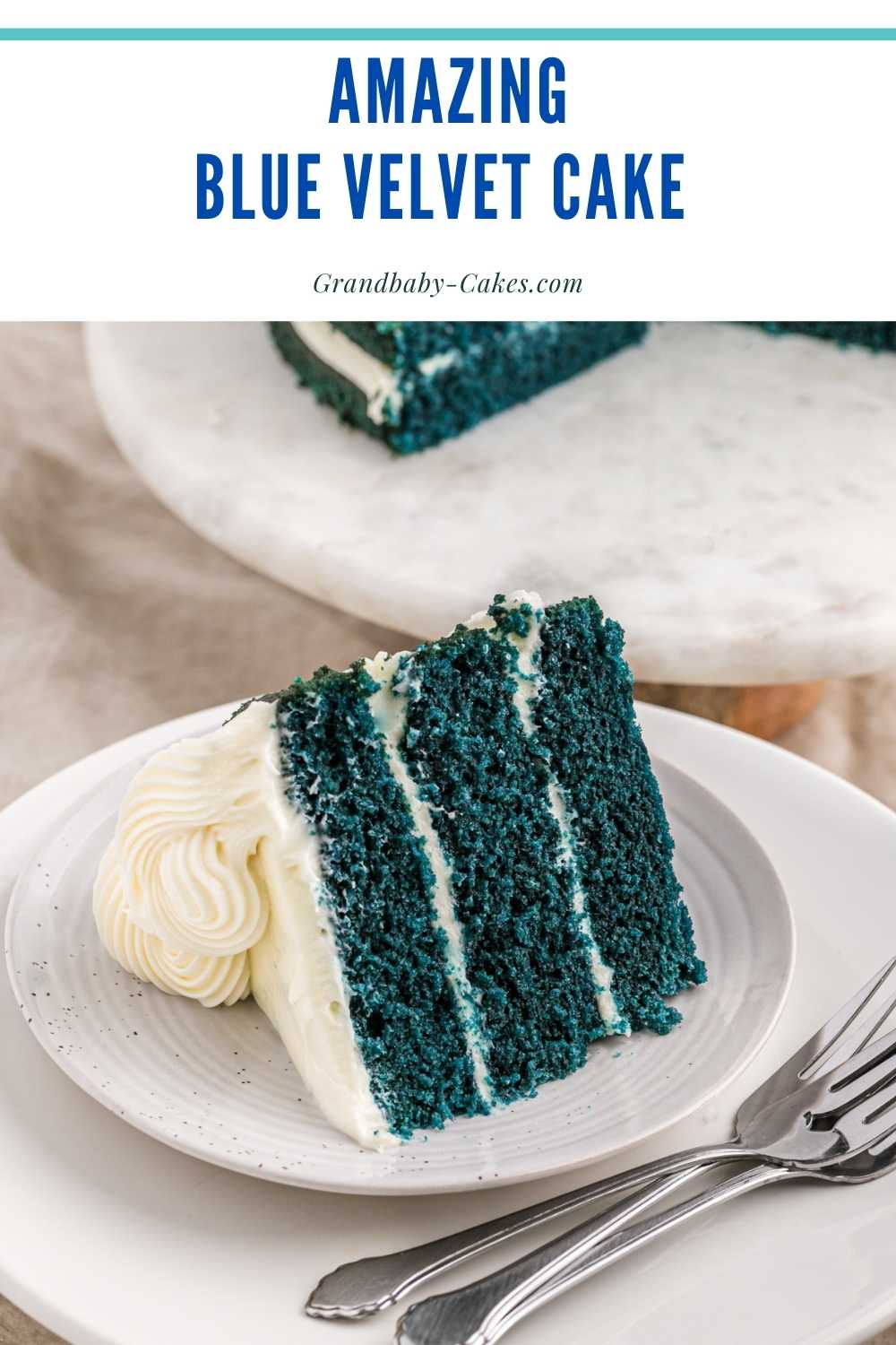 Blue Velvet Cake Recipe - blackpeoplesrecipes.com