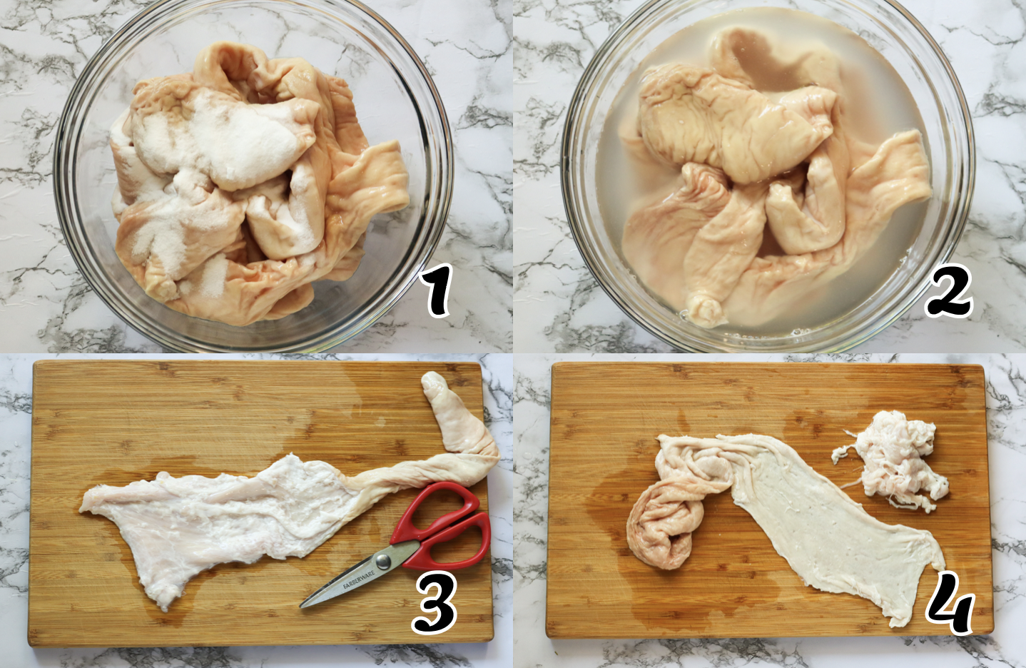 How to Clean Chitlins - blackpeoplesrecipes.com