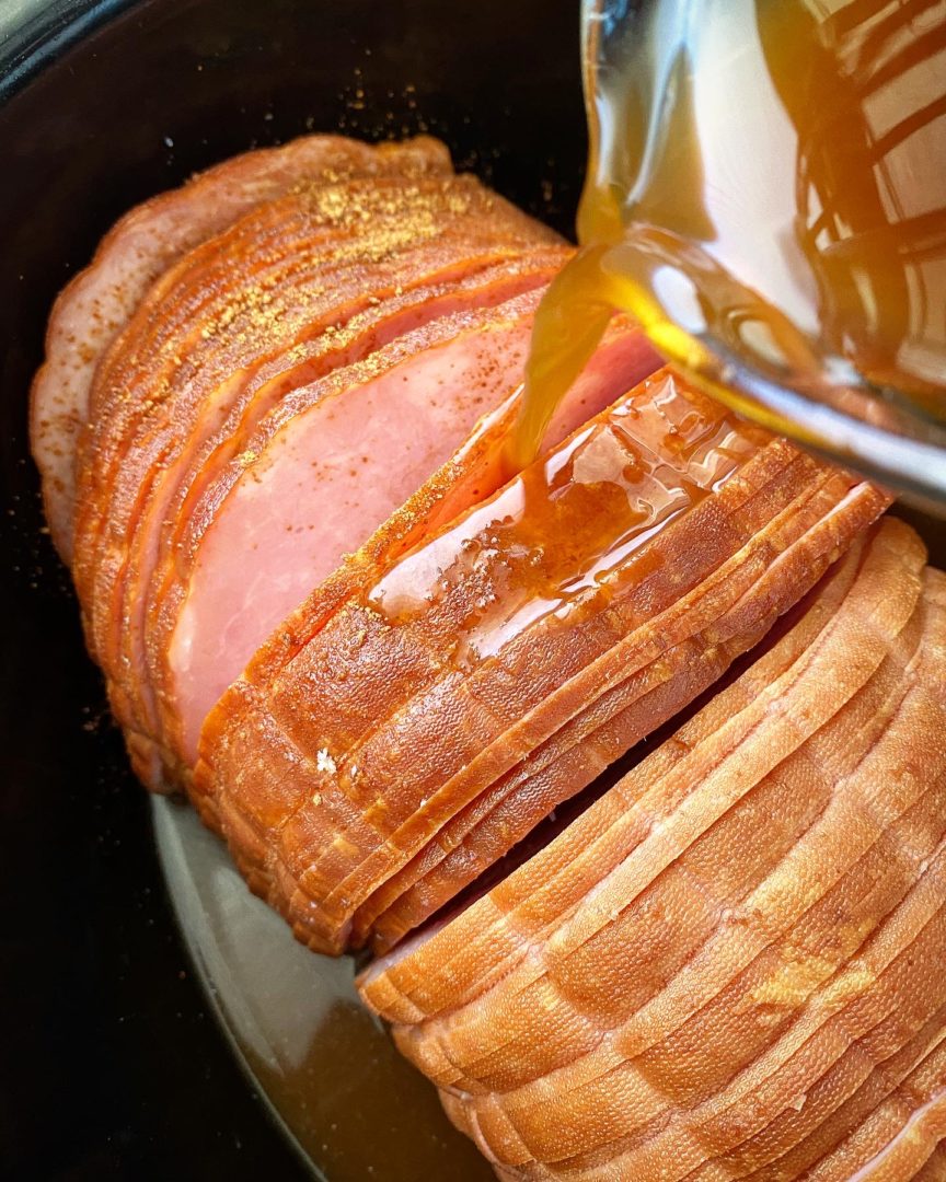 Slow Cooker Ham - blackpeoplesrecipes.com