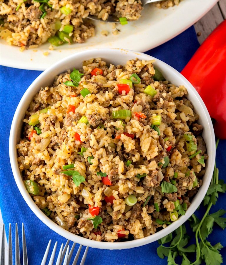 Dirty Rice - blackpeoplesrecipes.com