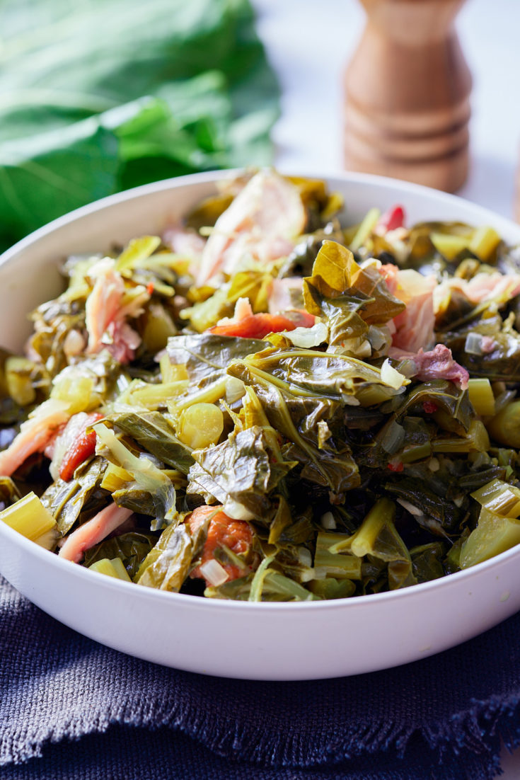 Instant Pot Collard Greens - blackpeoplesrecipes.com