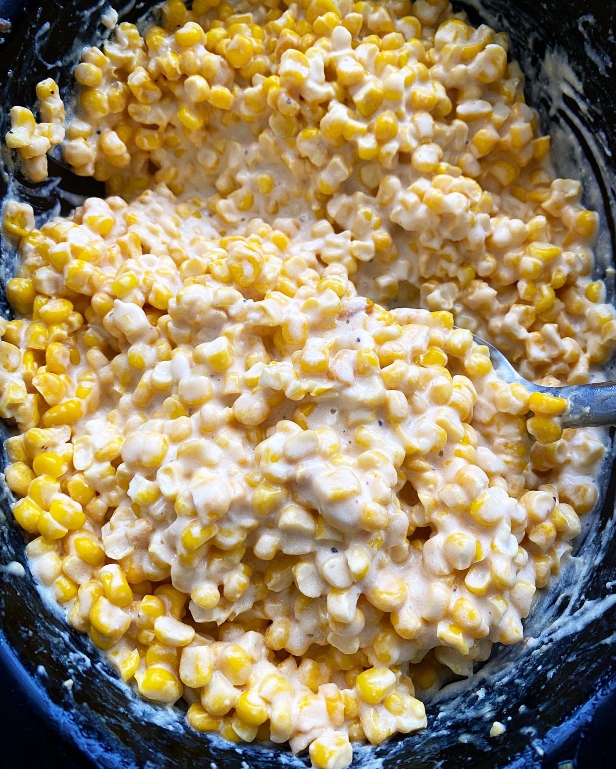 Slow Cooker Creamed Corn - blackpeoplesrecipes.com