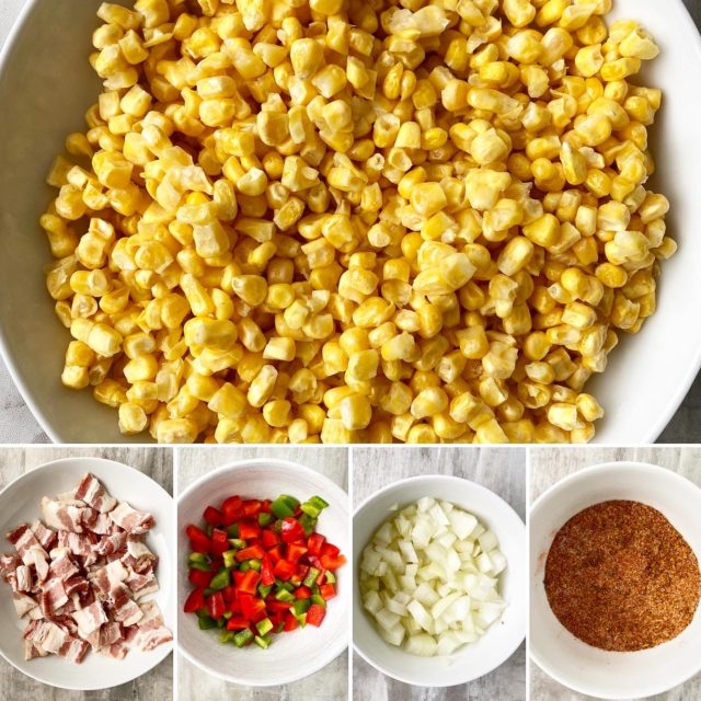 Bacon Corn Maque Choux - blackpeoplesrecipes.com