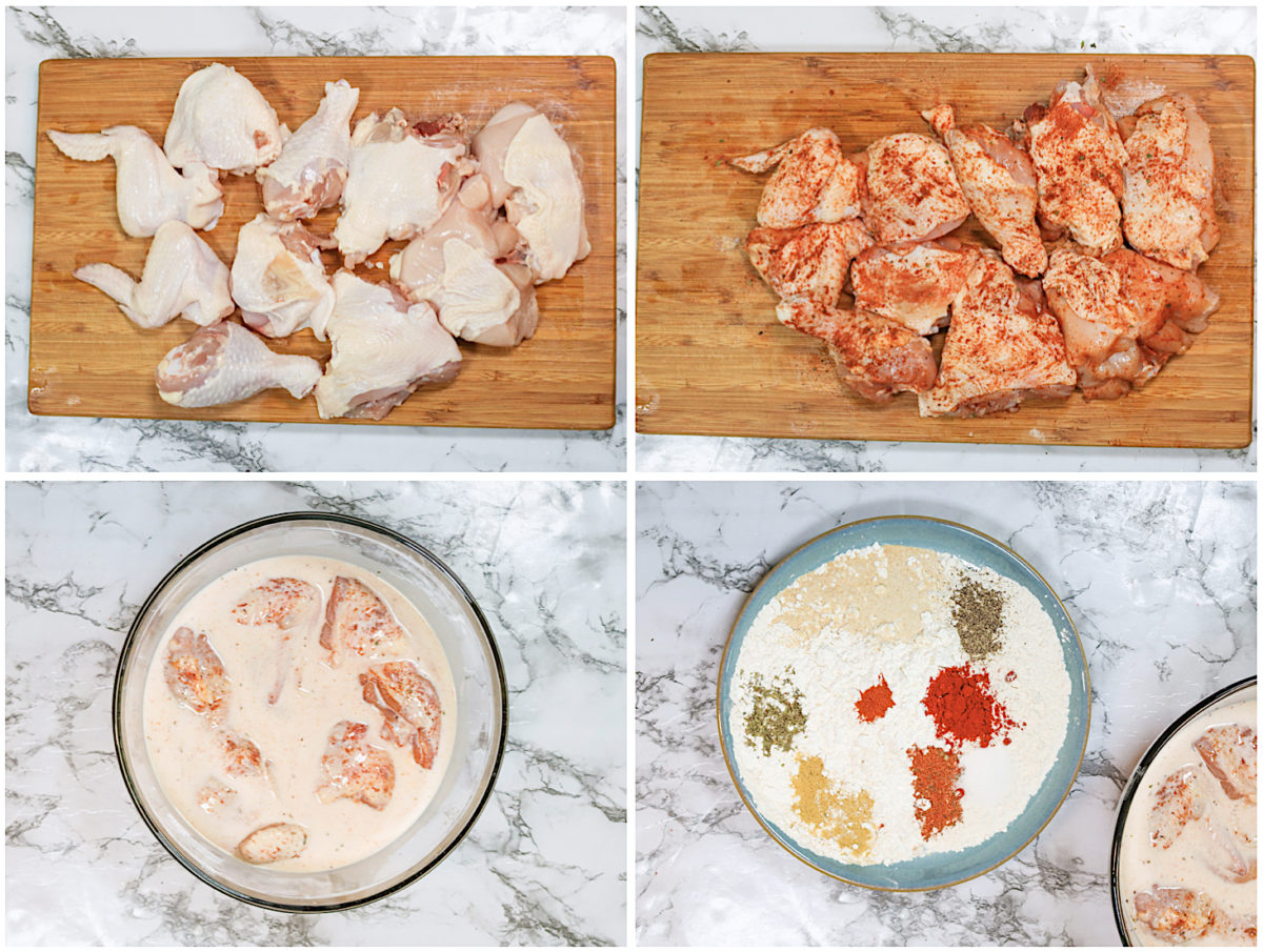 Crispy Southern Fried Chicken - blackpeoplesrecipes.com