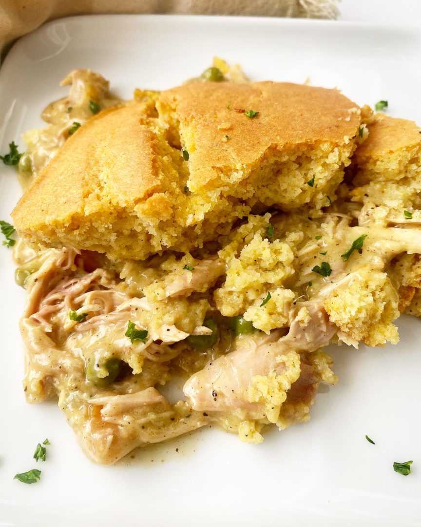 Chicken Cornbread Casserole - blackpeoplesrecipes.com