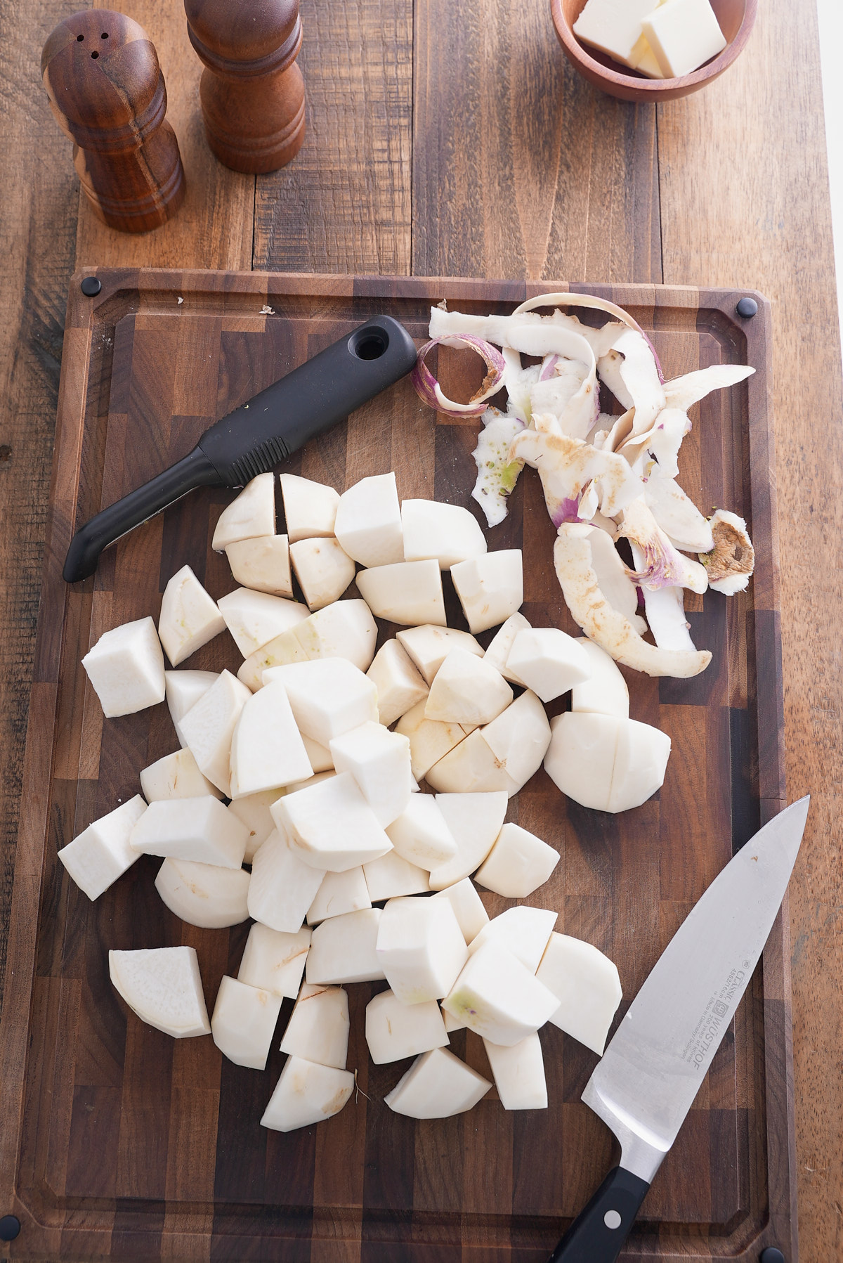Classic Mashed Turnips - blackpeoplesrecipes.com