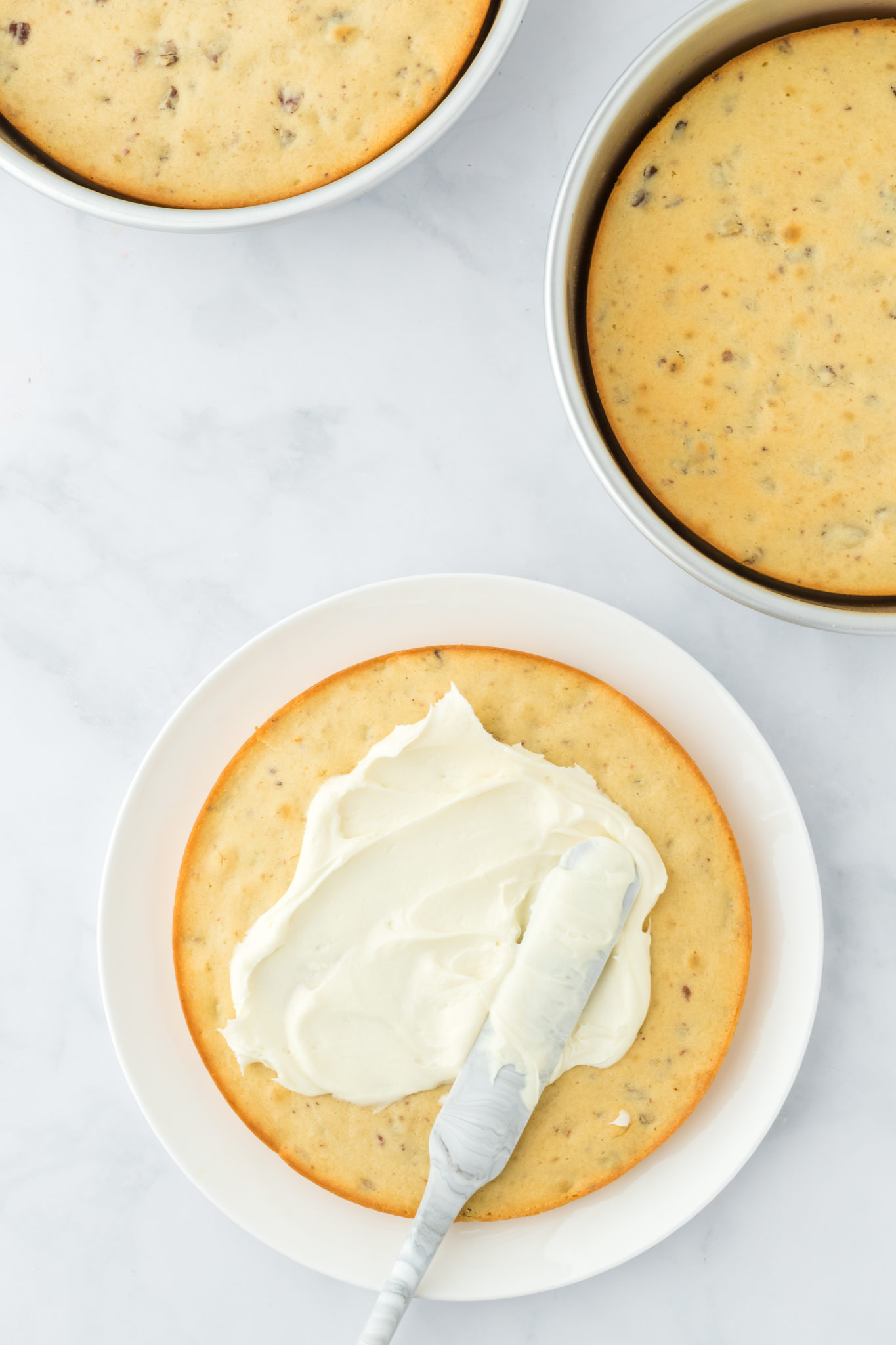 Butter Pecan Layer Cake Recipe with Maple Cream Cheese Frosting ...