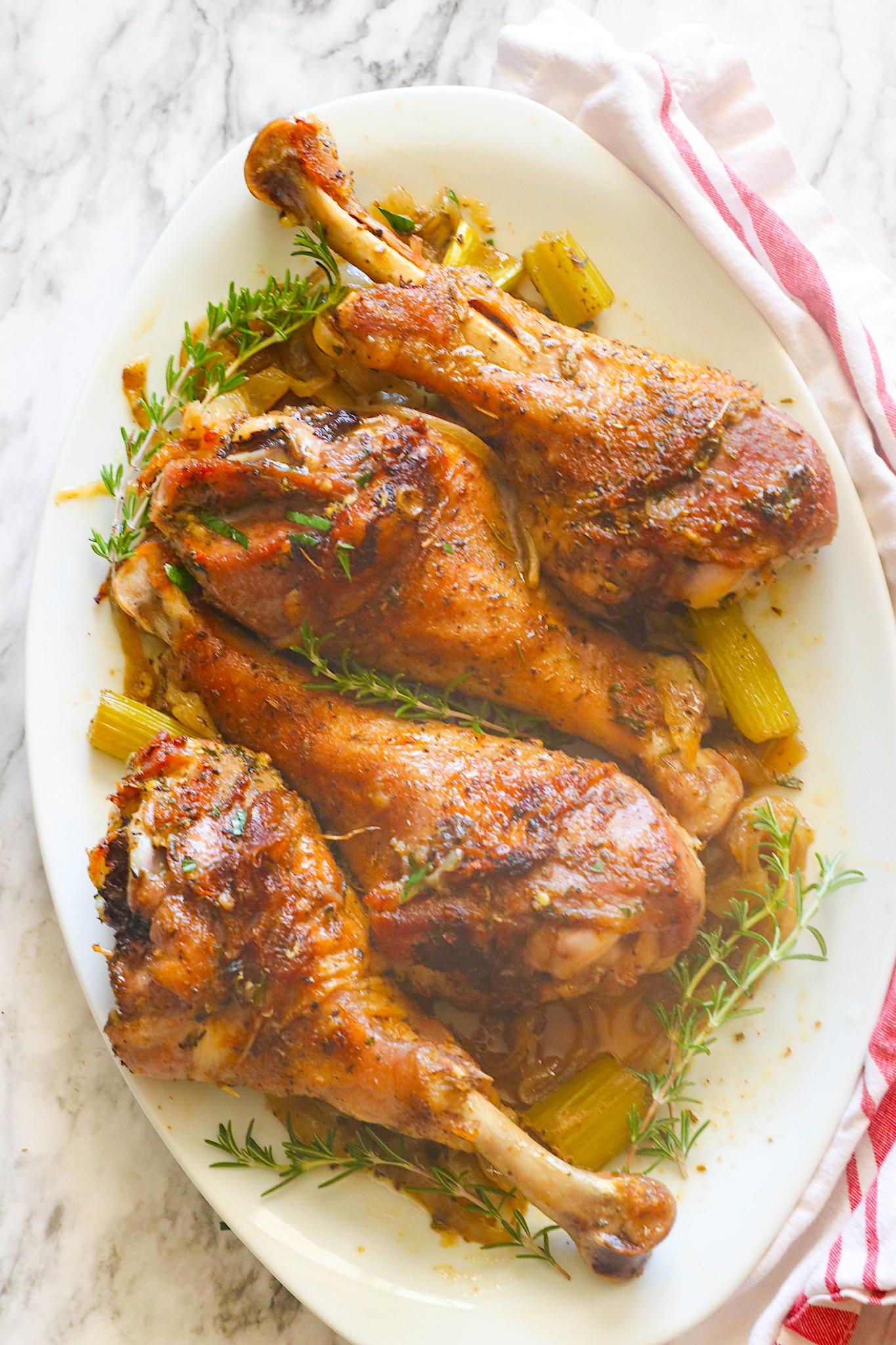 Roast Turkey Legs