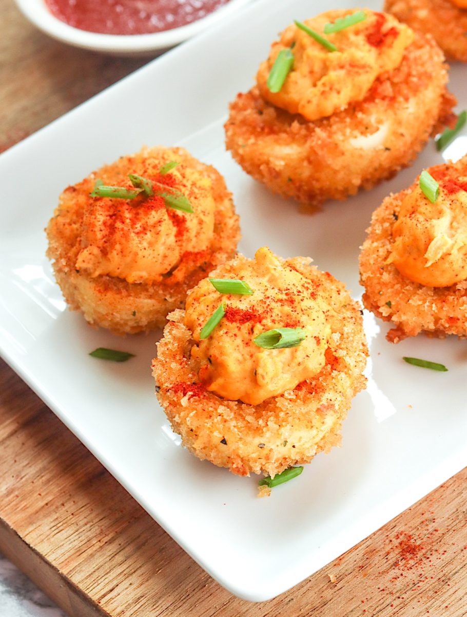 Deep Fried Deviled Eggs - blackpeoplesrecipes.com