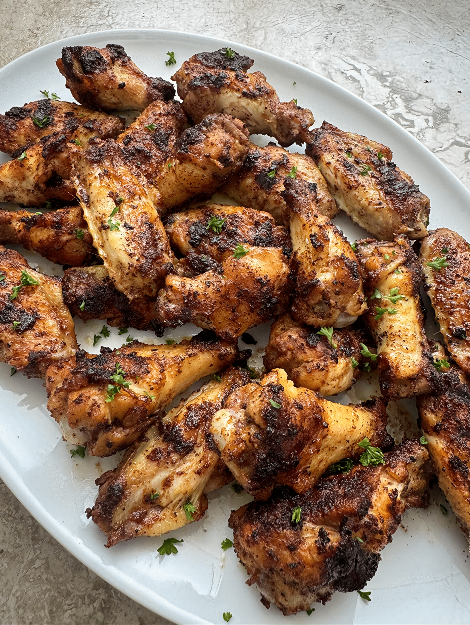 Grilled Chicken Wings - blackpeoplesrecipes.com